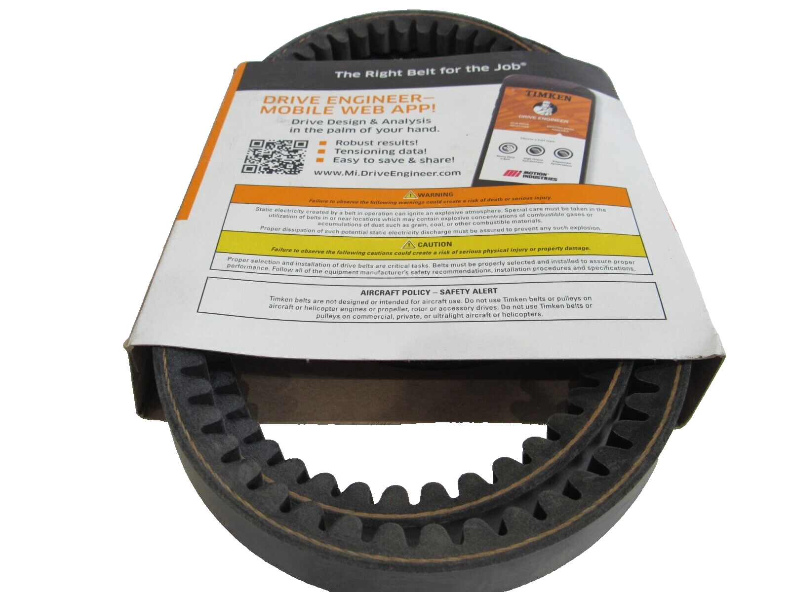 NEW TIMKEN BX67 GOLD RIBBON COG-BELT - SB Industrial Supply, Inc.