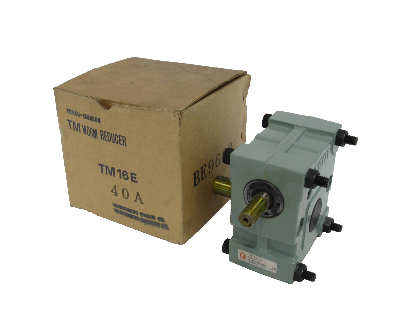 NEW TSUBAKI TM16E GEAR REDUCER 40:1 TM16E40A - SB Industrial Supply, Inc.