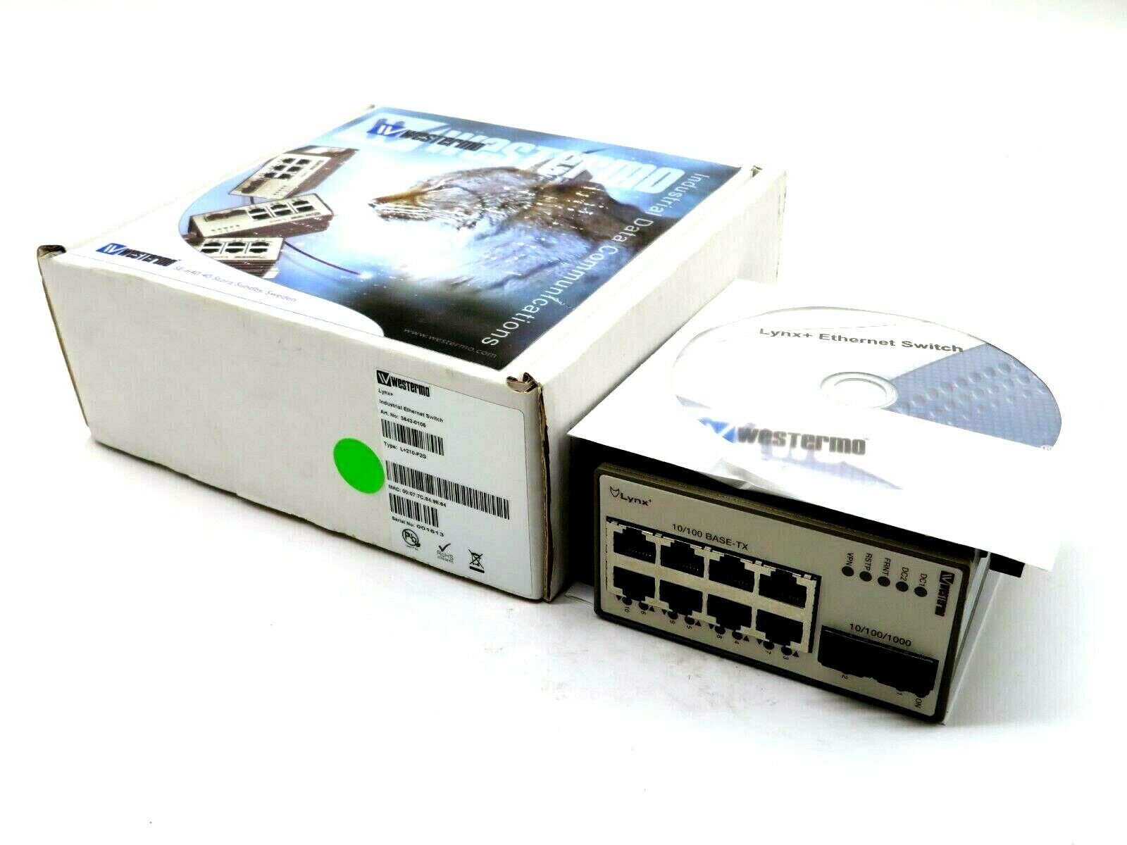 NEW WESTERMO L210-F2G ETHERNET SWITCH 3643-0105 L210F2G - SB Industrial ...