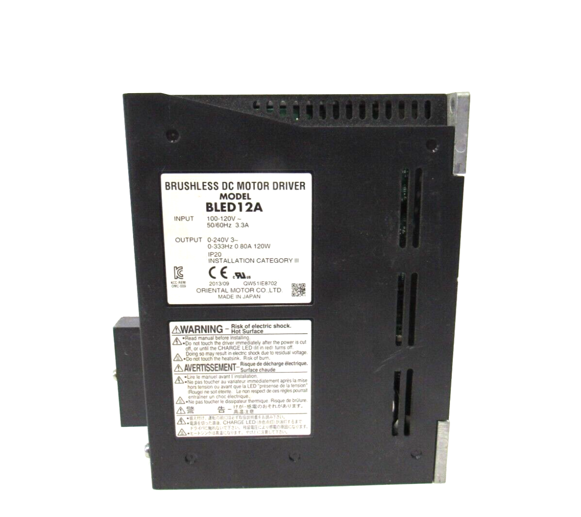 USED ORIENTAL MOTOR BLED12A DC MOTOR DRIVER - SB Industrial Supply, Inc.