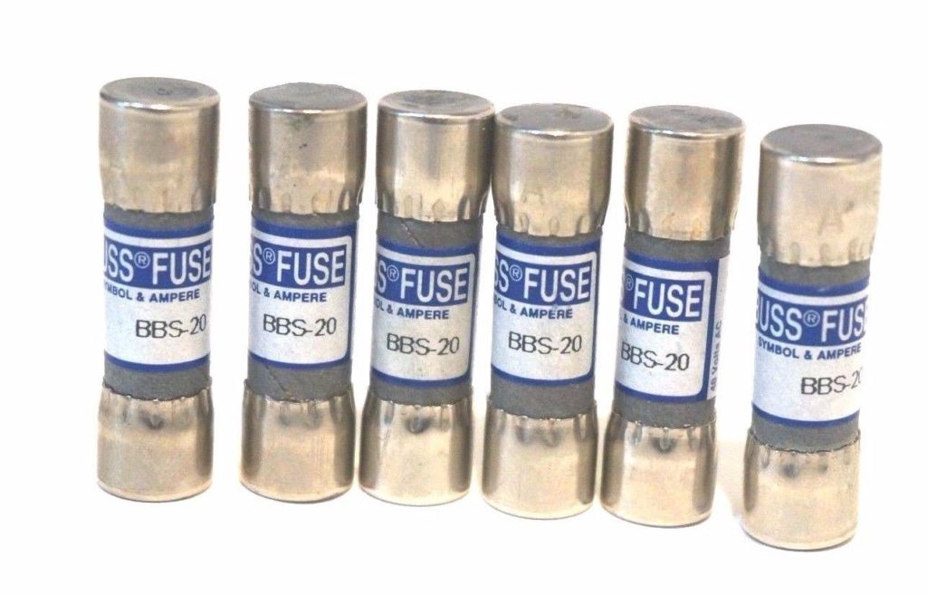 6 NEW BUSSMANN BBS-20 FUSES BBS20 - SB Industrial Supply, Inc.
