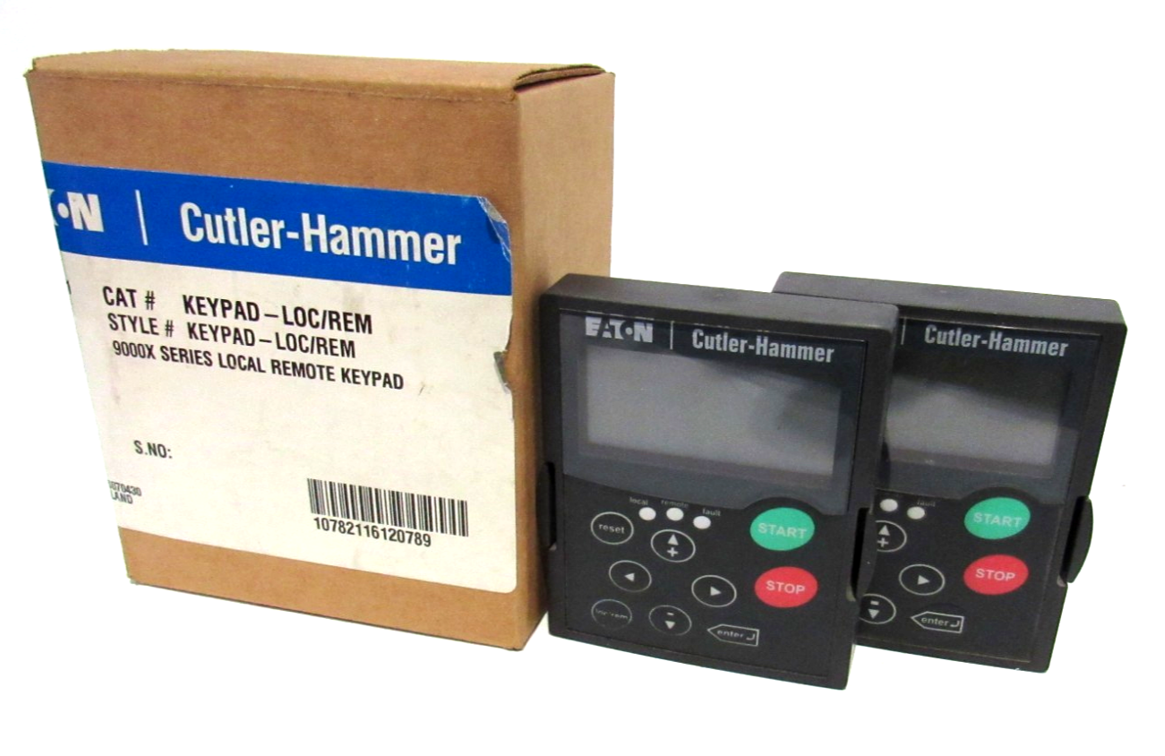 BOX OF 2 NEW EATON CUTLER HAMMER KEYPAD-LOC/REM KEYPAD KEYPADLOCREM ...