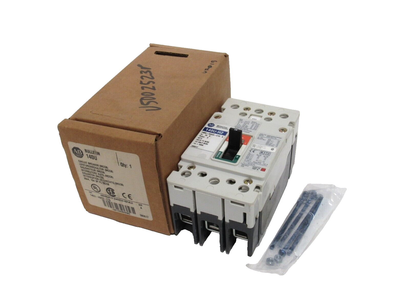 NEW 140U-H2C3-C15 CIRCUIT BREAKER 15A SER.A 140UH2C3C15 NEW SURPLUS ...