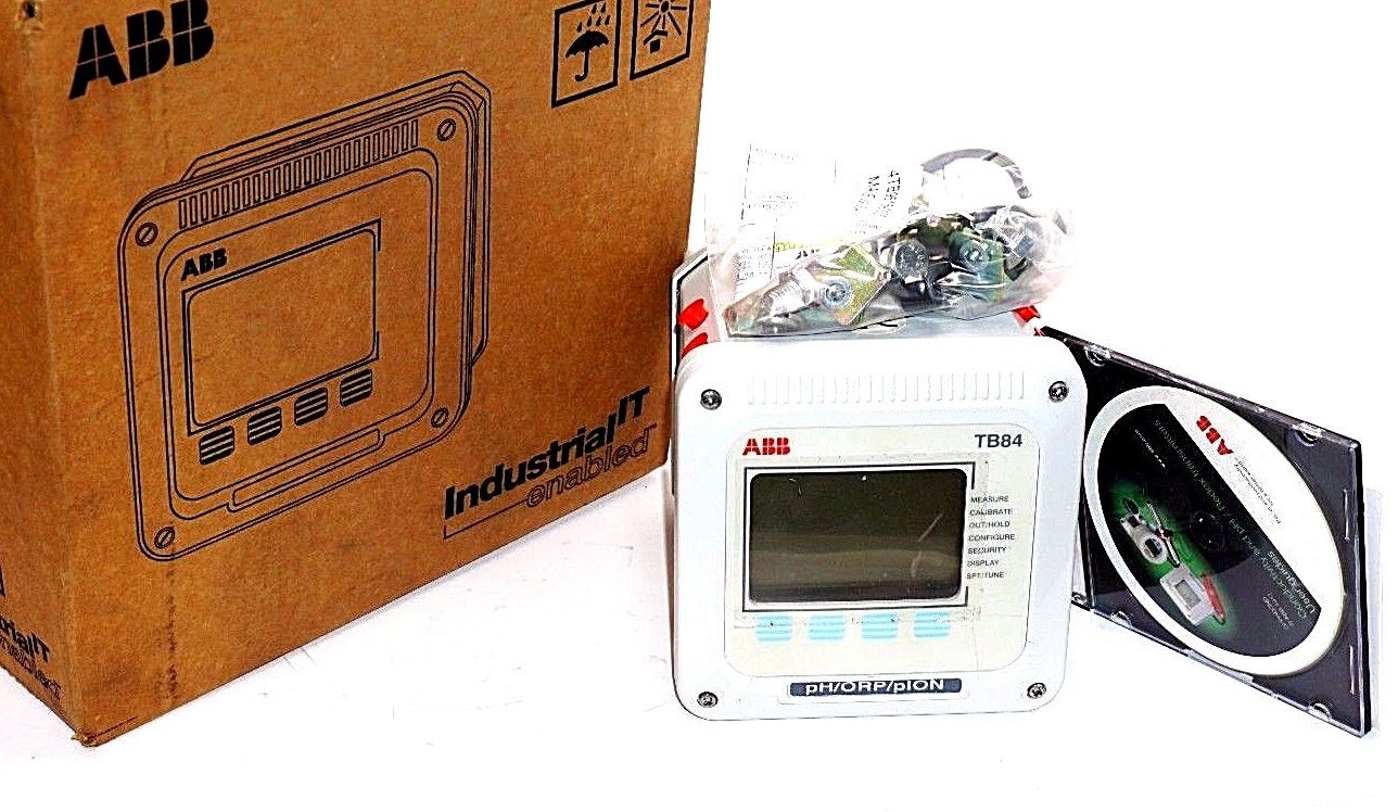 NEW ABB TB84PH1000300 PH ANALYZER W/ SOFTWARE - SB Industrial Supply, Inc.