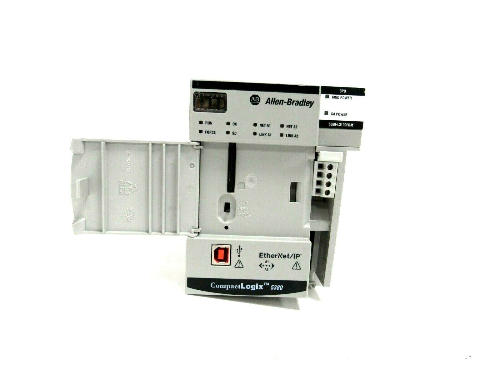 NEW ALLEN BRADLEY 5069-L3100ERM COMPACTLOGIX 5380 CONTROLLER SER. A ...
