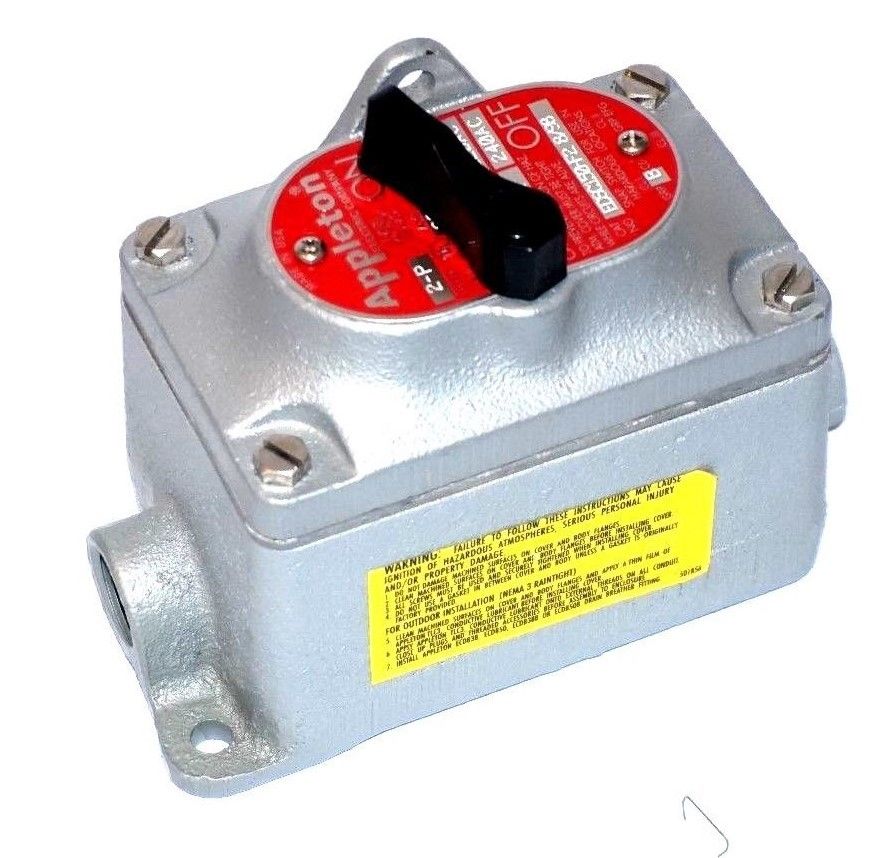 NEW APPLETON EDSC150-F2 8/98 TUMBLER SWITCH 20A, 120V, EDSC150F2 - SB ...