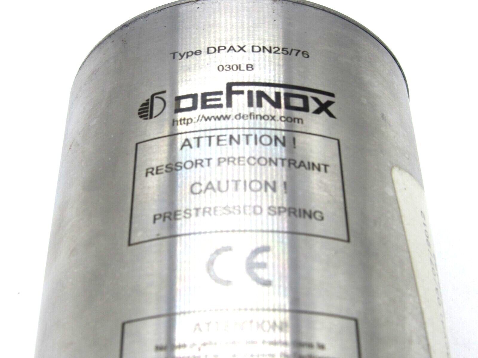 NEW DEFINOX DPAX DN25/76 BUTTERFLY VALVE DPAX1-1 DPAXDN2576 - SB ...