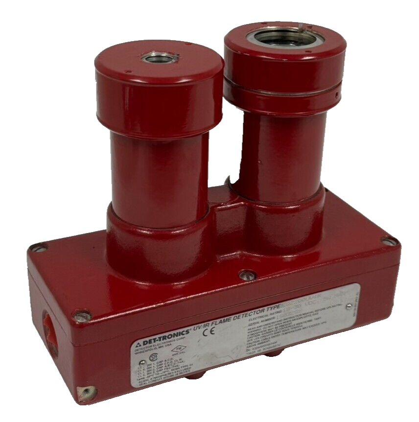 NEW DET-TRONICS EQ2200UVIR FLAME DETECTOR W/ DE5600-002 & 003240-202 ...