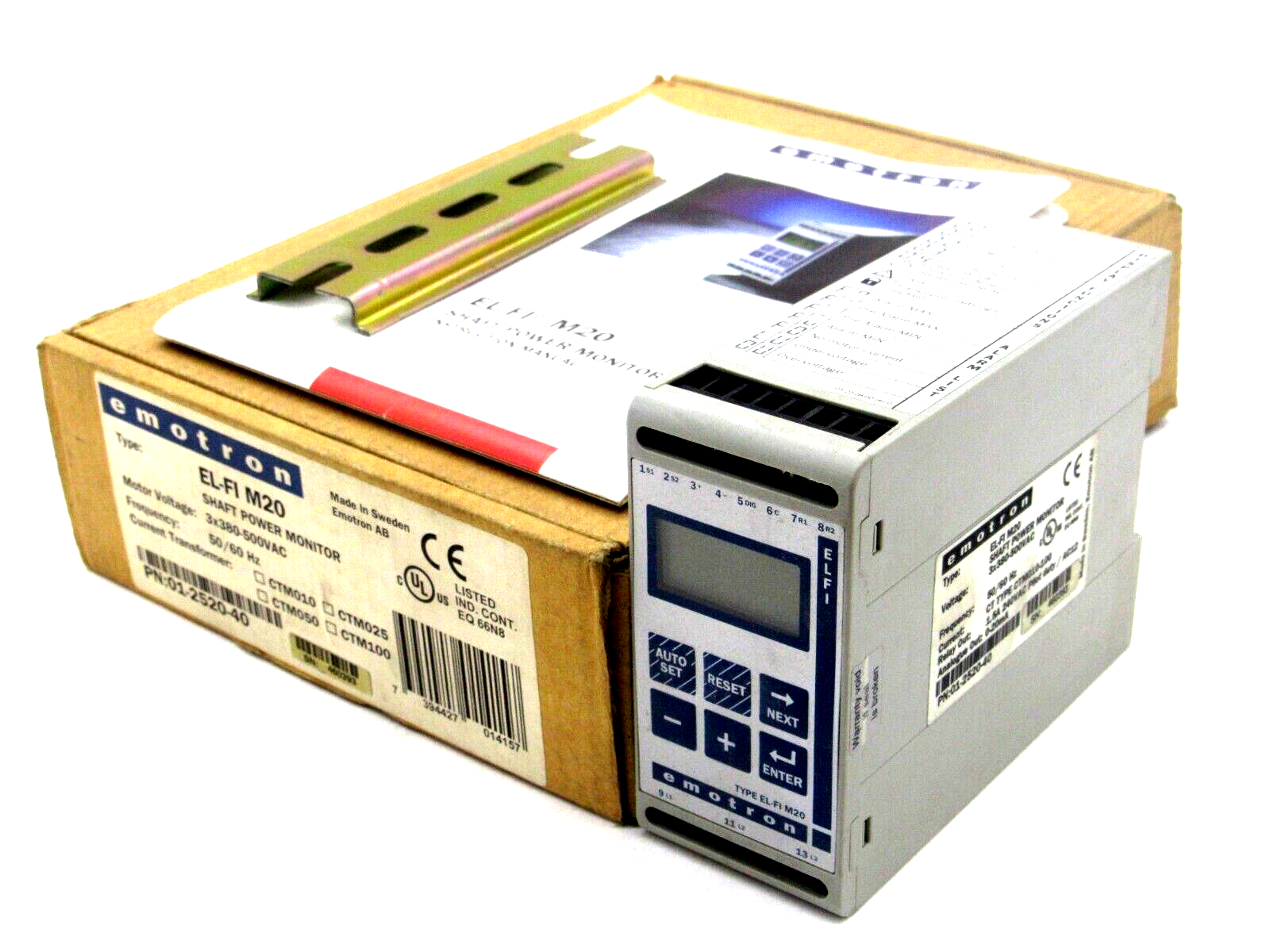 NEW EMOTRON EL-FI M20 SHAFT POWER MONITOR ELFIM20 - SB Industrial ...