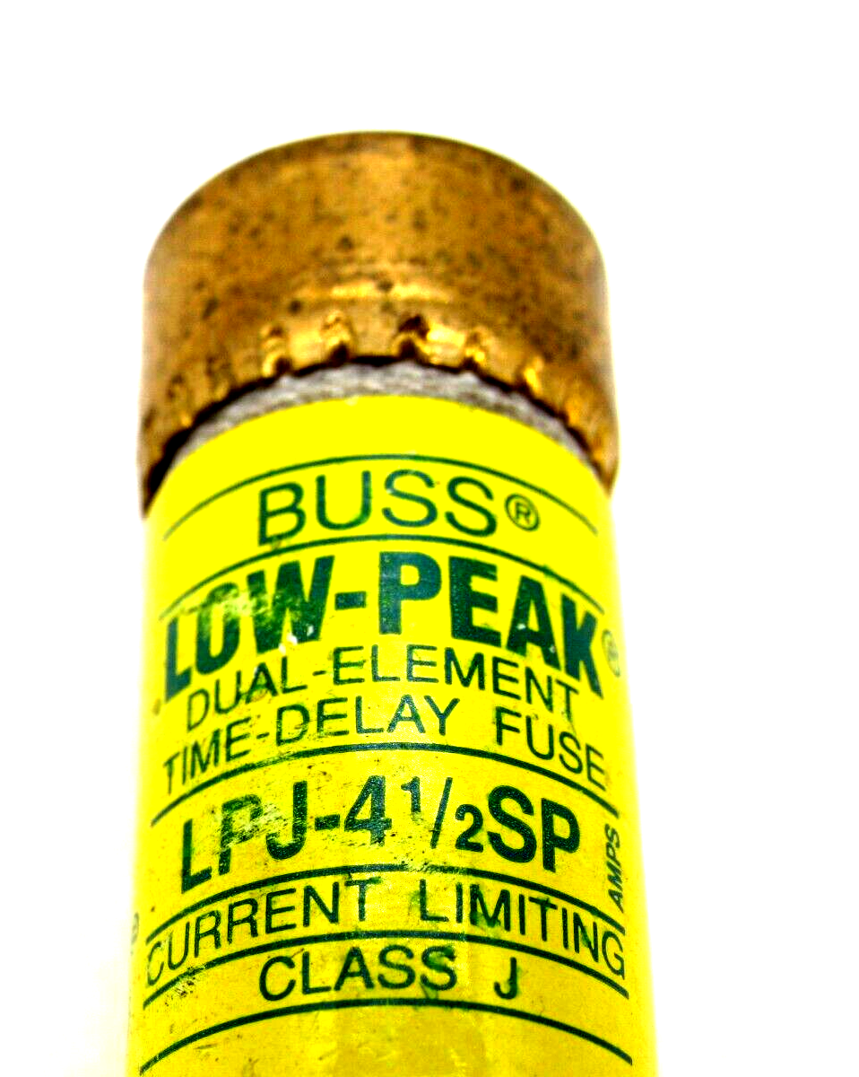 NEW LOT OF 4 BUSSMANN LPJ-4-1/2SP FUSES LPJ412SP - SB Industrial Supply ...