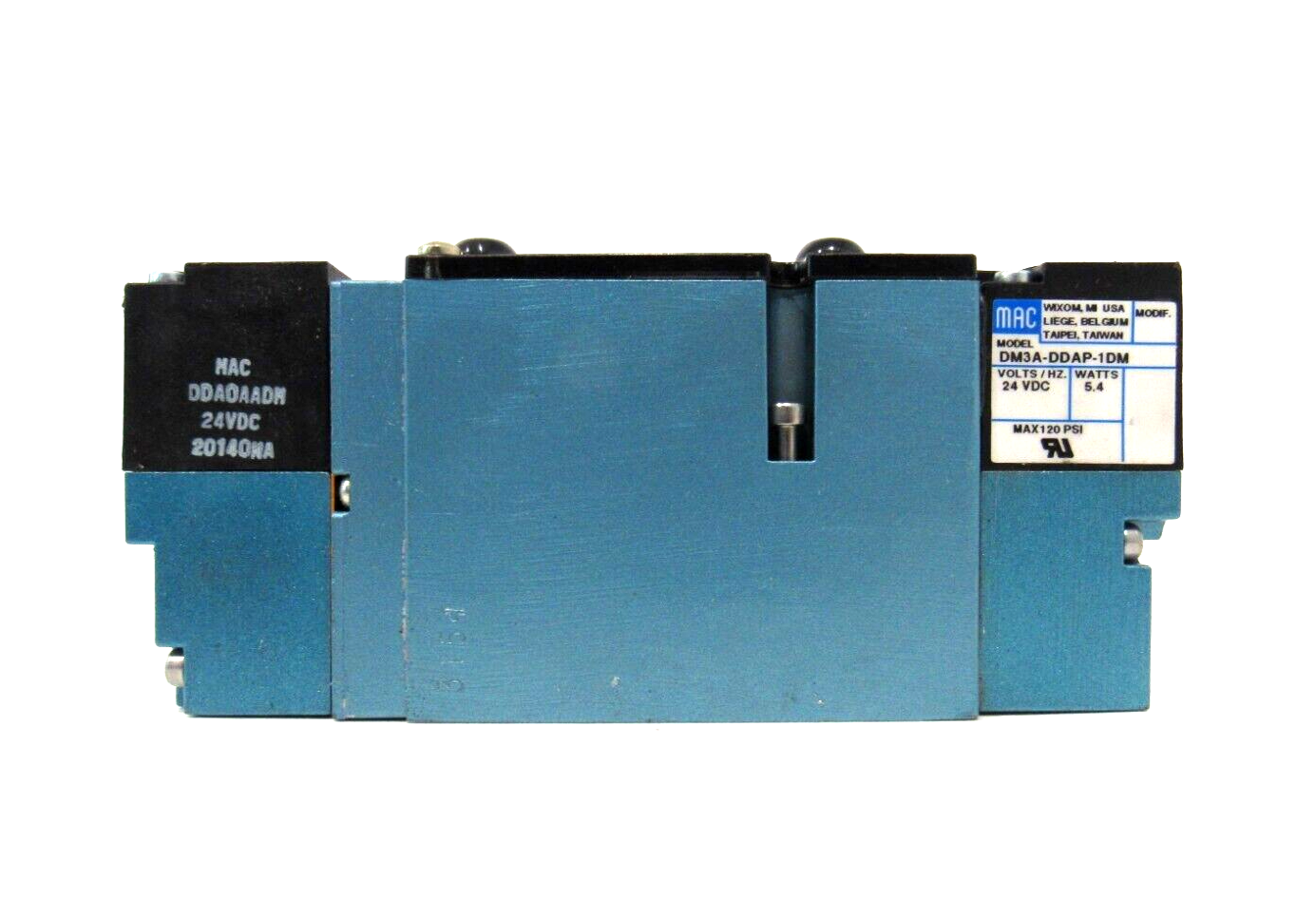 NEW MAC VALVES 92B-EAB-000-DM-DDAP-1DM VALVE 92BEAB000DMDDAP1DM - SB ...
