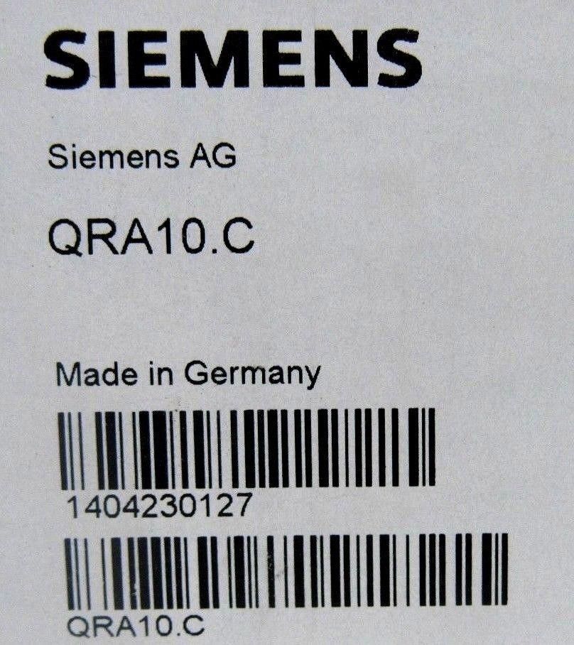 NEW SIEMENS QRA10.C UV DETECTOR QRA10C - SB Industrial Supply, Inc.