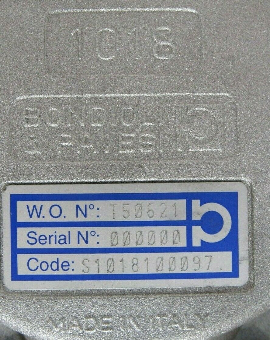 NEW TORO 98-5575 GEAR BOX S1018100097 BOX BONDIOLI & PAVES 1018 985575 ...