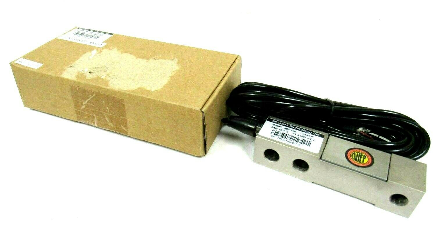 NEW TRANSCELL TECHNOLOGY SBS-1KE LOAD CELL 1000 LB SBS1KE - SB Industrial Supply, Inc.