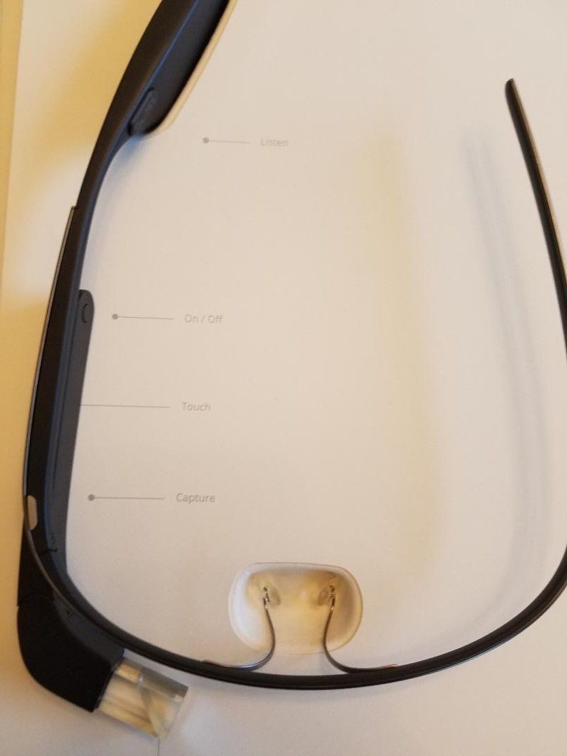 GOOGLE GLASS EXPLORER EDITION XE-C + XTRA FRAMES AND MORE - SB ...