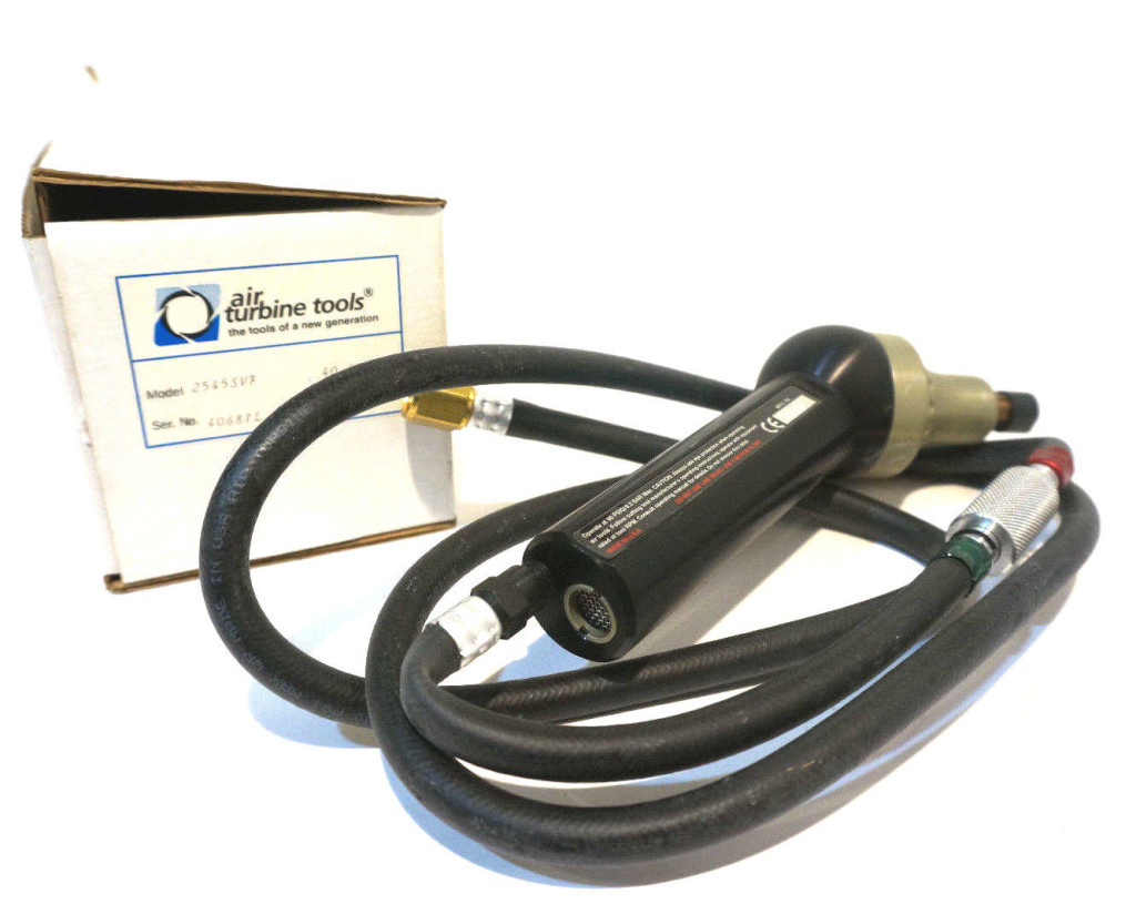 NEW AIR TURBINE TOOLS 2545SVF HAND TOOL LONG VERSION REAR EXHAUST 40 ...