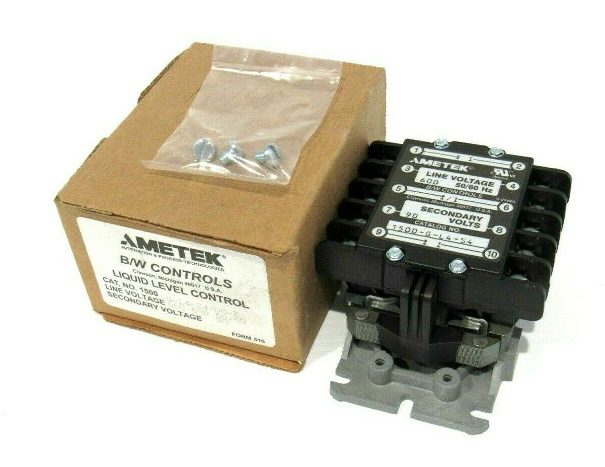NEW AMETEK 1500-G-L4-S4-OC-X LIQUID LEVEL CONTROL 1500GL4S4OCX - SB ...