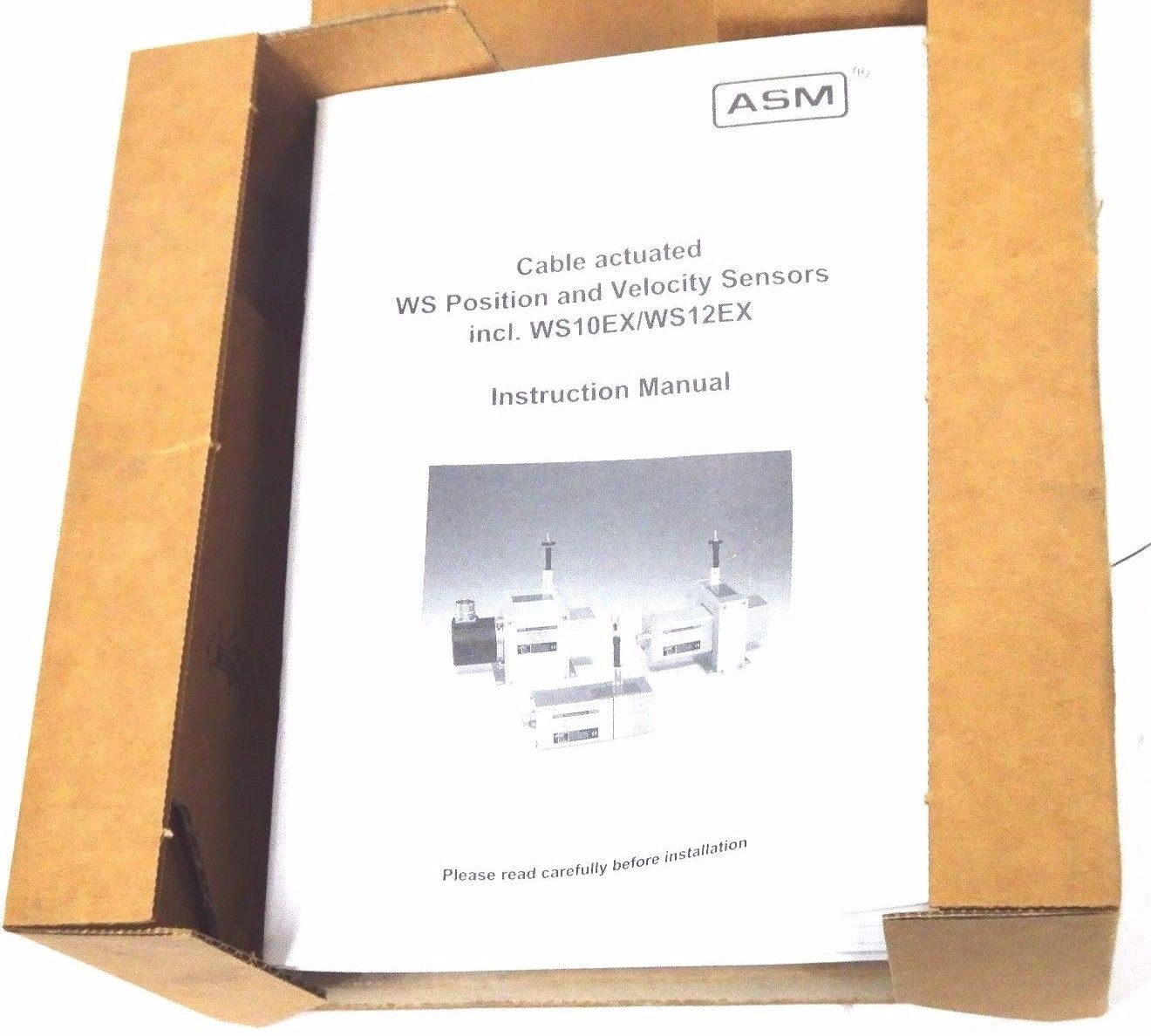 NEW ASM WS10-500-R1K-L10-SD4 POSITION SENSOR - SB Industrial Supply, Inc.