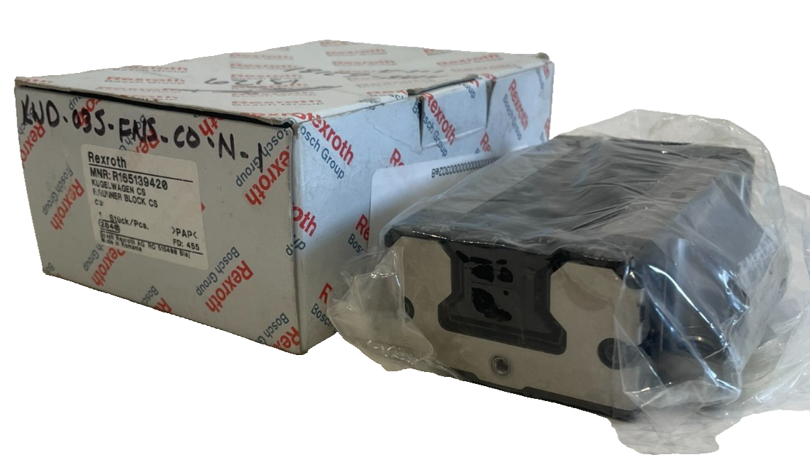 NEW BOSCH REXROTH R165139420 LINEAR RUNNER BLOCK KWD-035-FNS-C0-N-1 ...
