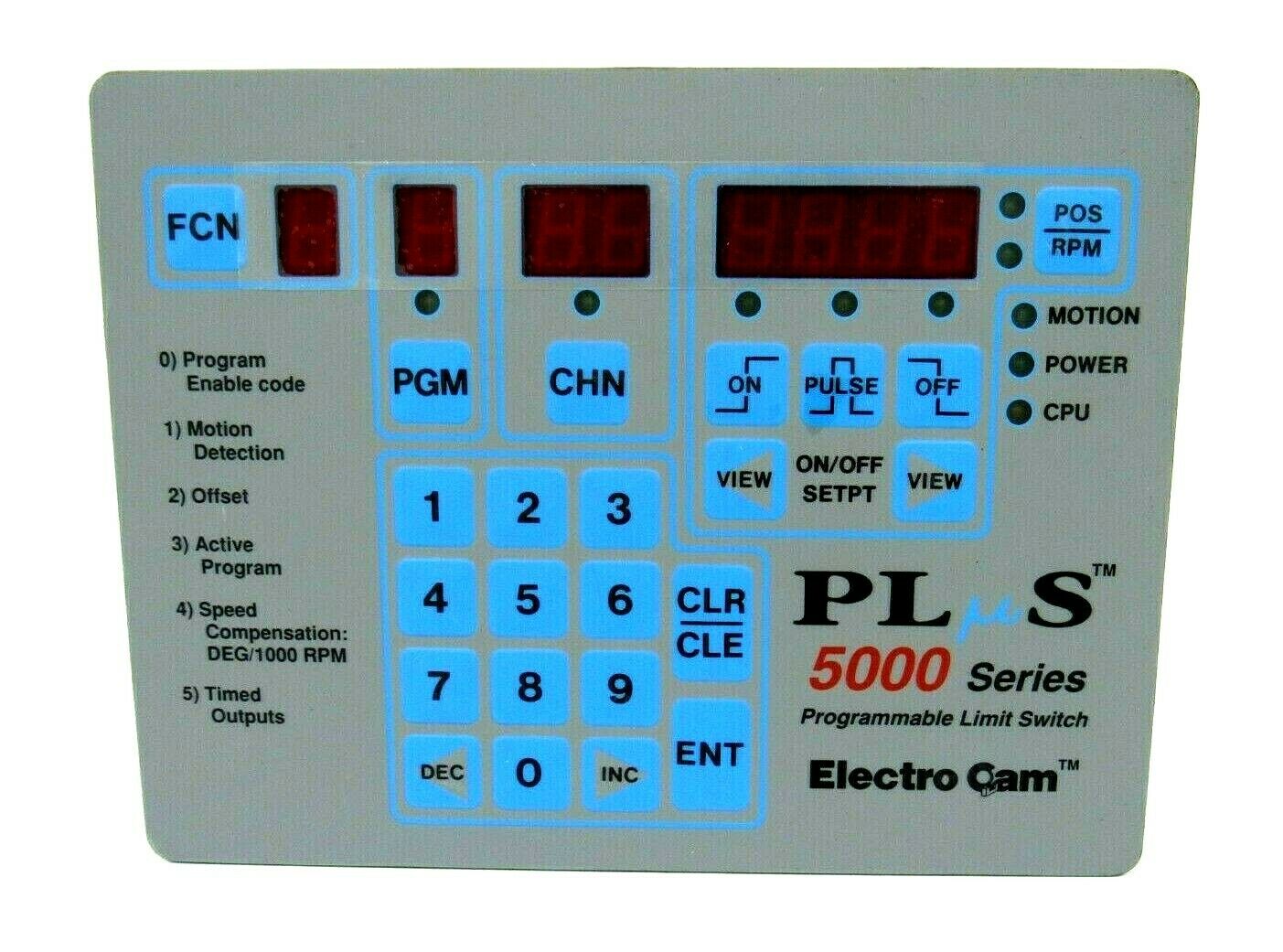 NEW ELECTRO CAM PS-5011-10-P16 PROGRAMMABLE LIMIT SWITCH 5000 SERIES ...