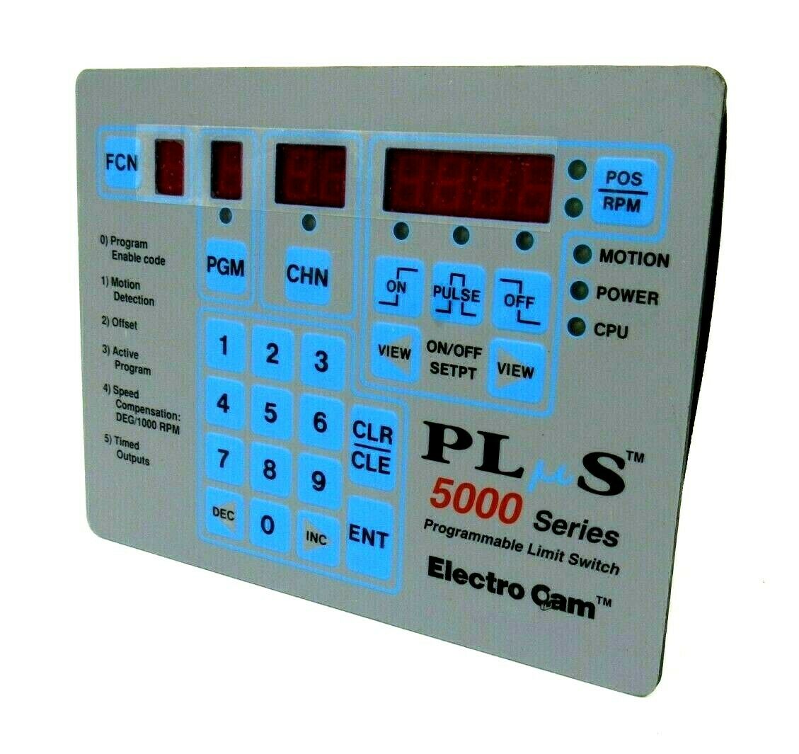 NEW ELECTRO CAM PS-5011-10-P16 PROGRAMMABLE LIMIT SWITCH 5000 SERIES ...