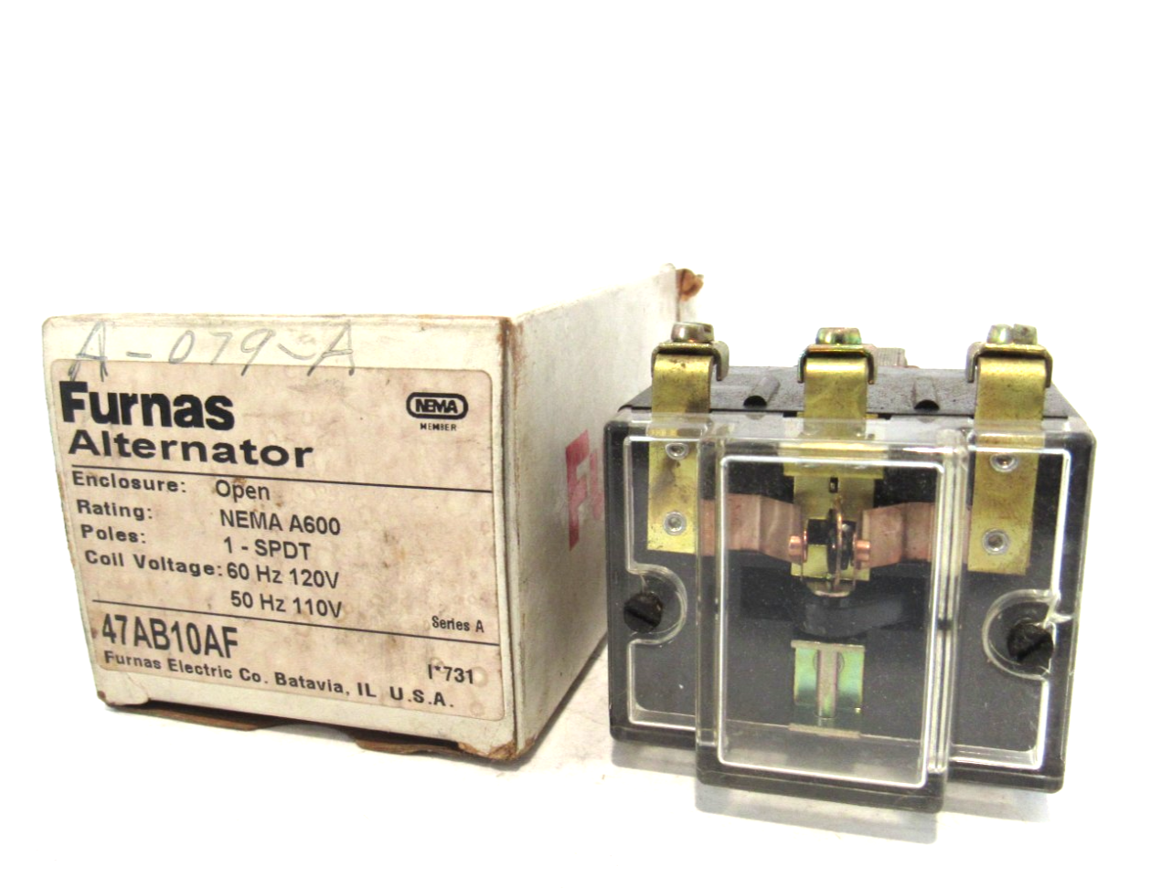 NEW FURNAS 47AB10AF ALTERNATOR SER.A - SB Industrial Supply, Inc.