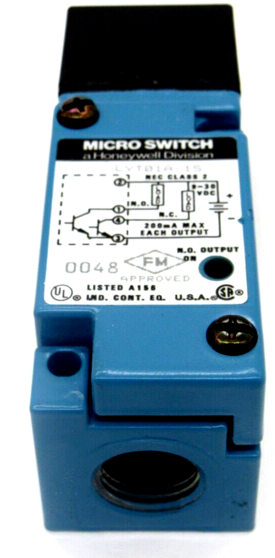 NEW HONEYWELL LYT01A-1S MICROSWITCH PROXIMITY SENSOR LYT01A1S - SB ...