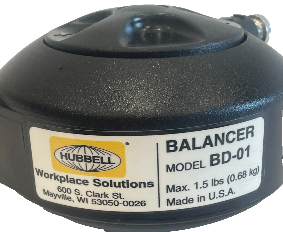 NEW HUBBELL BD-01 TOOL BALANCER SWIVEL MOUNT 1-LB GR62410001 BD01 - SB ...