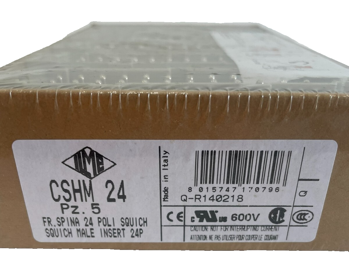 NEW ILME CSHM-24 CONNECTOR INSERTS BOX OF 5 600V CSHM24 - SB Industrial ...