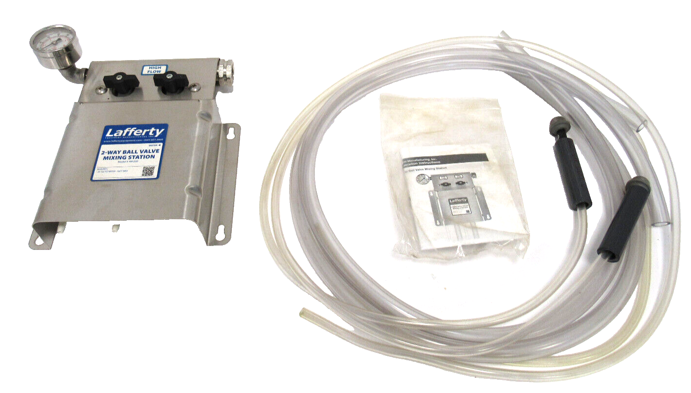 NEW LAFFERTY 985200 2-WAY BALL VALVE MIXING STATION - SB Industrial ...