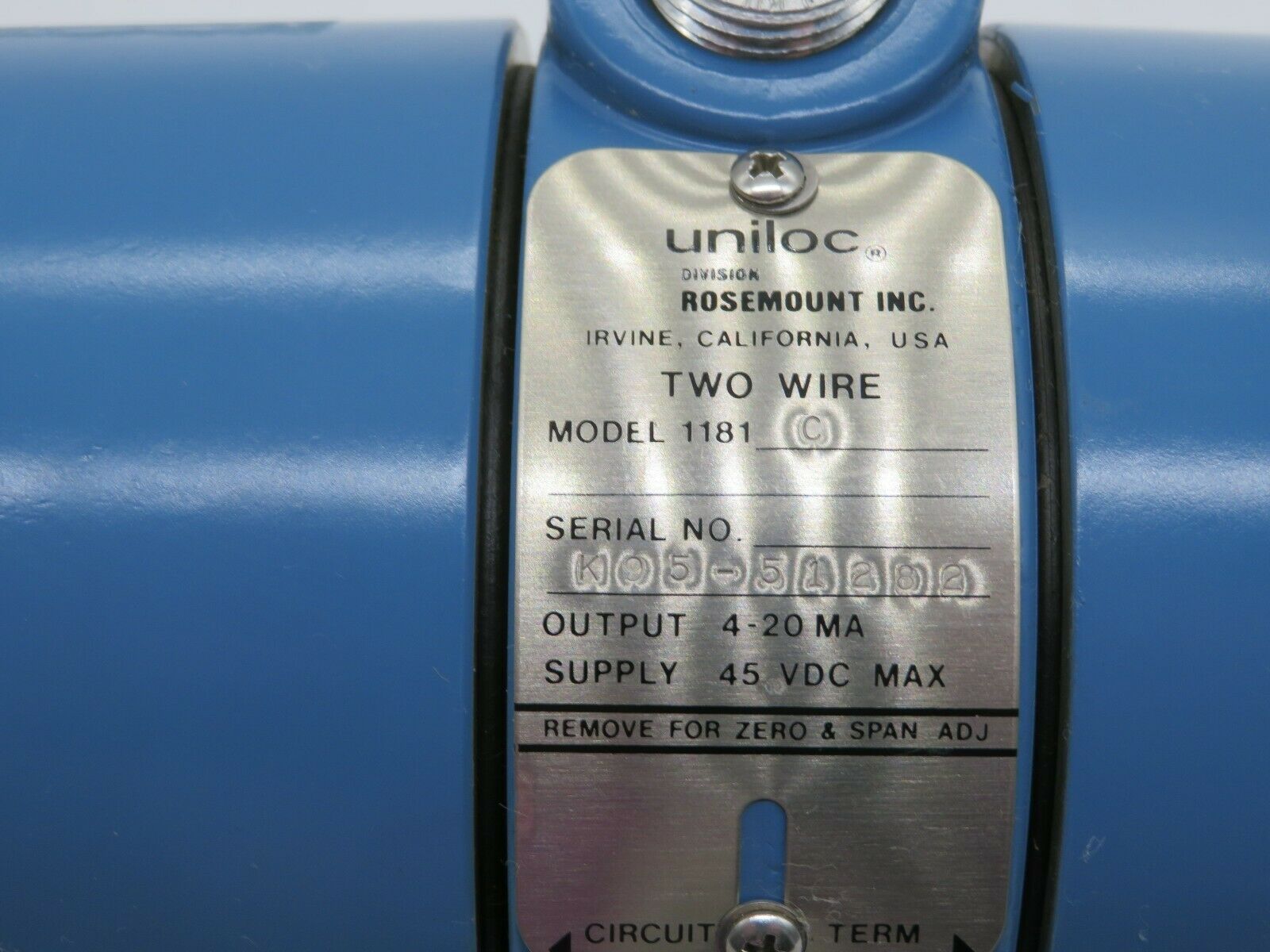 NEW ROSEMOUNT 1181-C CONDUCTIVITY TRANSMITTER 1181C - SB Industrial ...