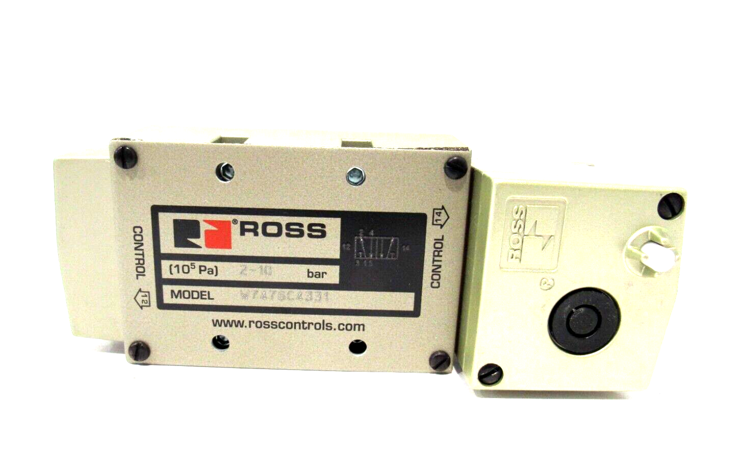 NEW ROSS CONTROLS W7476C4331Y VALVE - SB Industrial Supply, Inc.