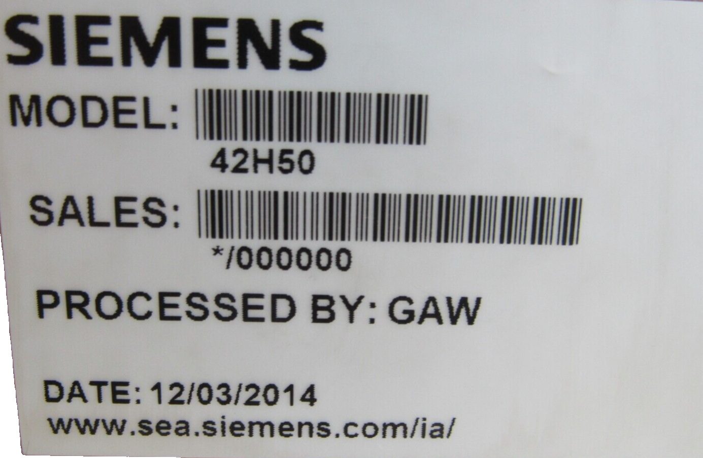 NEW SIEMENS 42H50 PRESSURE REGULATOR - SB Industrial Supply, Inc.