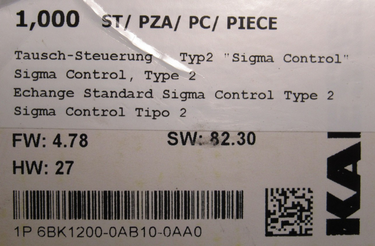 NEW SIEMENS KAESER 6BK1200-0AA10-0AA0 CONTROLLER SICOMP-IMC01S ...