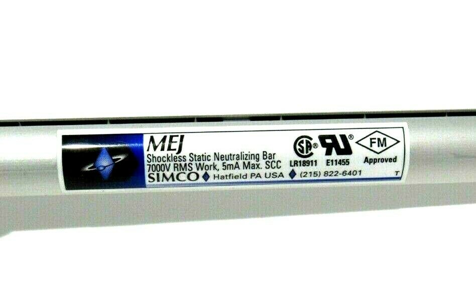NEW SIMCO MEJ SHOCKLESS STATIC NEUTRALIZING BAR 14" - SB Industrial ...