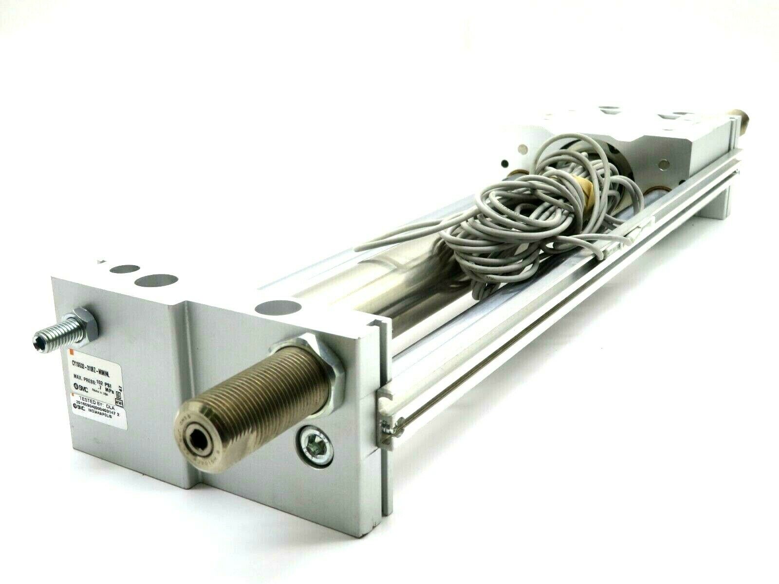 NEW SMC CY1SG32-310BZ-M9NWL RODLESS CYLINDER CY1SG32310BZM9NWL - SB ...