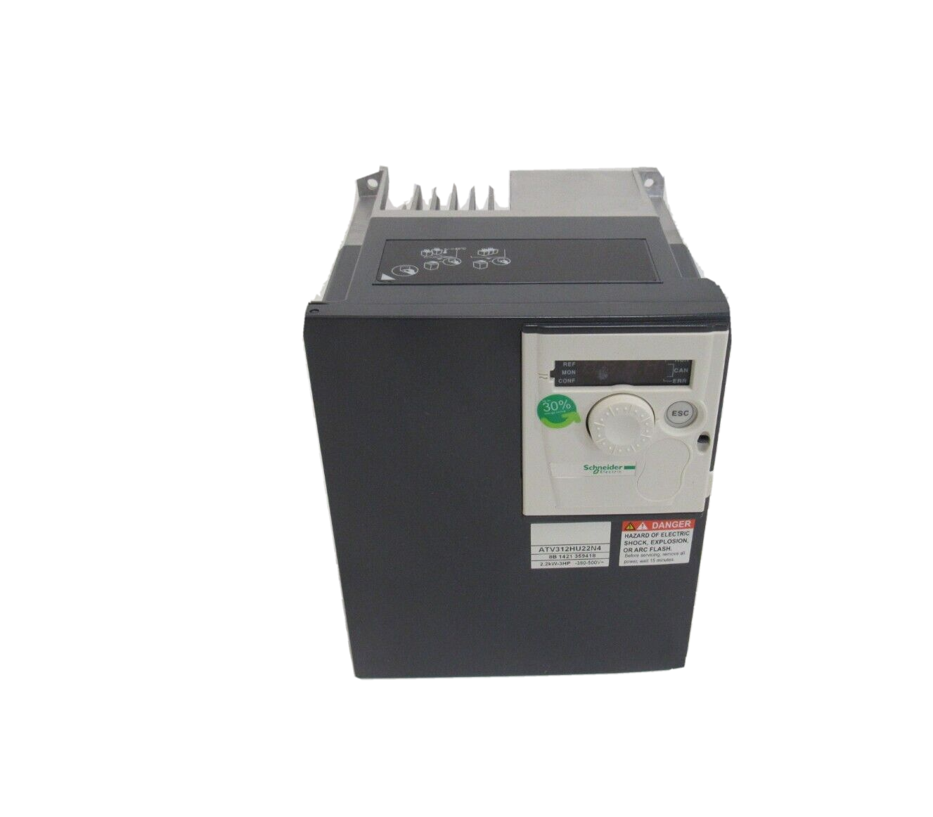 NEW TELEMECANIQUE ATV312HU22N4 VARIABLE SPEED DRIVE 3HP 2.2KW - SB ...