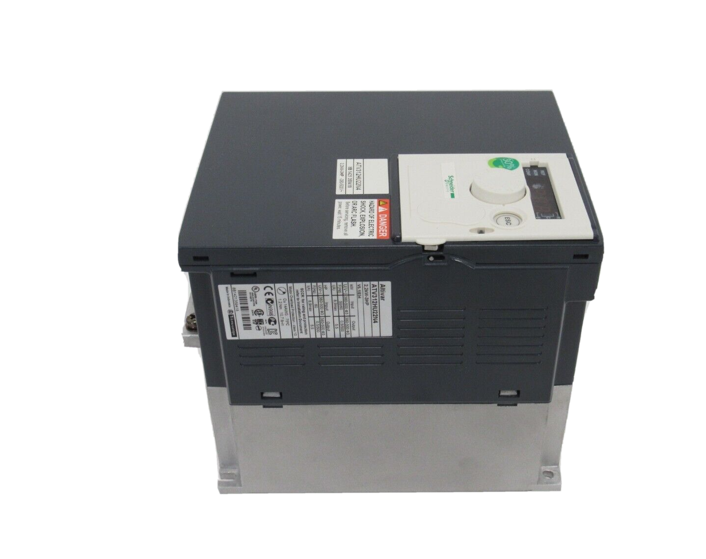 NEW TELEMECANIQUE ATV312HU22N4 VARIABLE SPEED DRIVE 3HP 2.2KW - SB ...