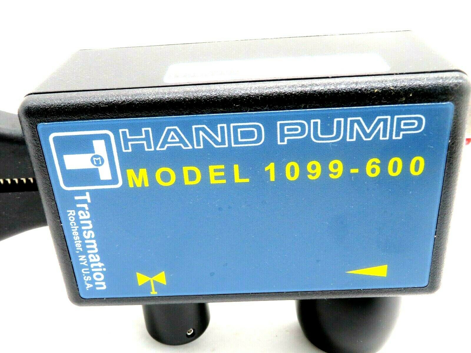 NEW TRANSMATION INC. 1099-600 PNEUMATIC HAND PUMP 600PSI 5835P-600 ...