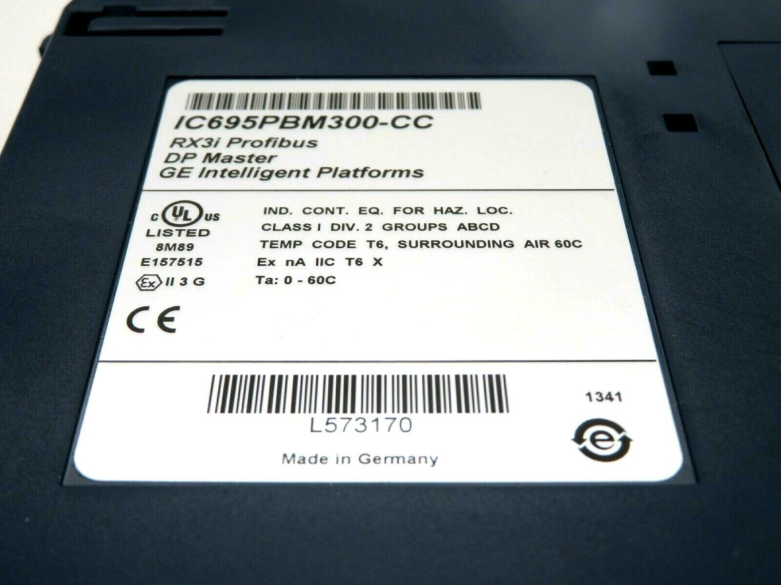 USED GE FANUC IC695PBM300-CC RX3I PROFIBUS MODULE IC695PBM300CC - SB ...