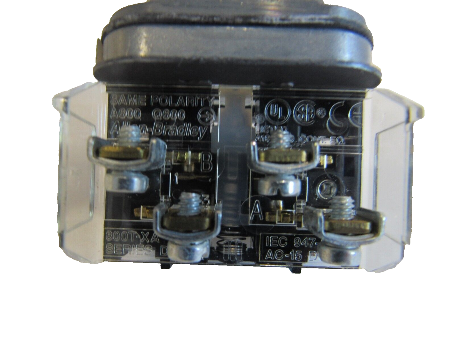 ALLEN BRADLEY 800T-E11A PUSH BUTTON CYLINDER LOCK SER. T 800TE11A NEW ...