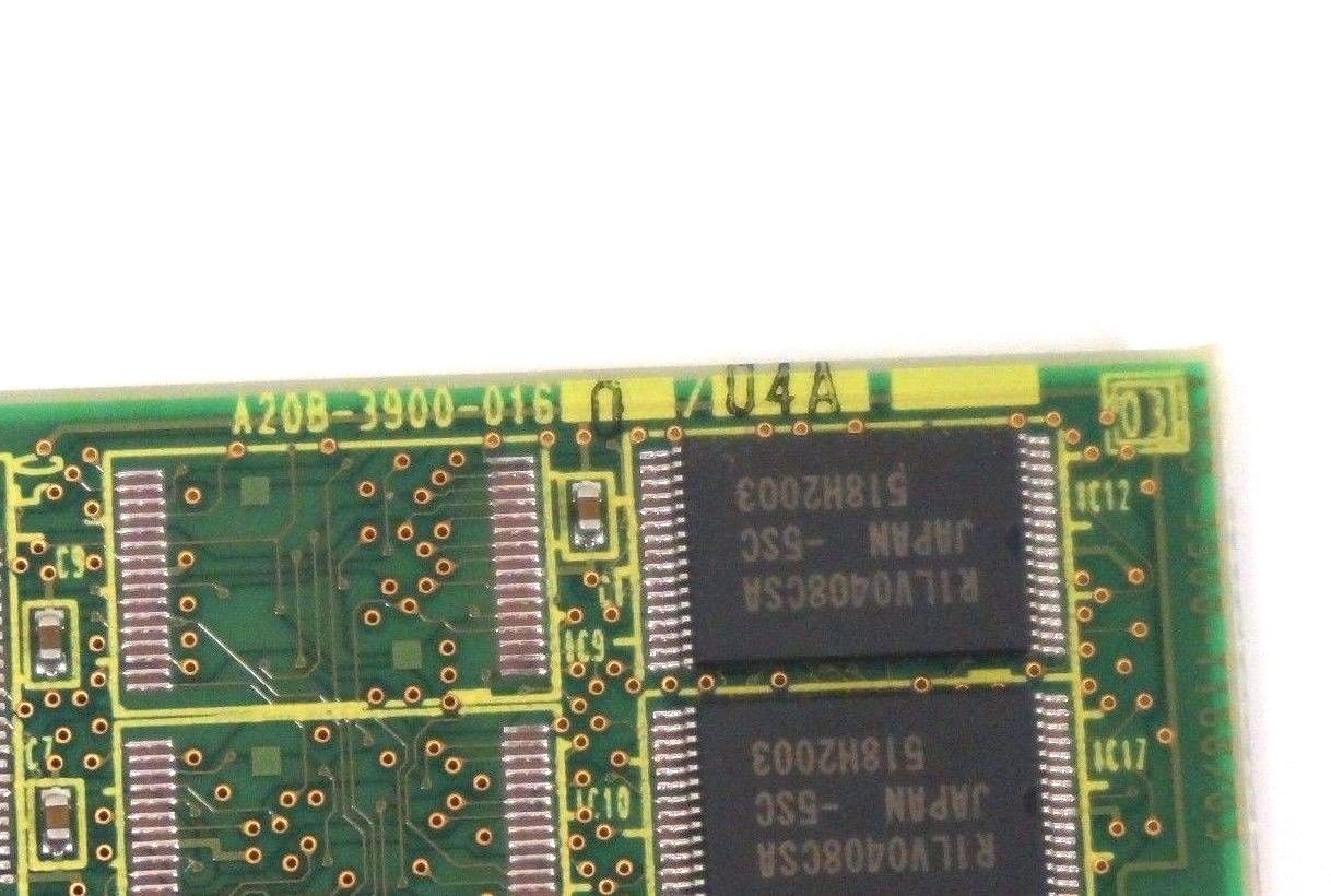 FANUC A20B-3900-0160/04A SRAM MEMORY CARD A20B-3900-0160 - SB ...