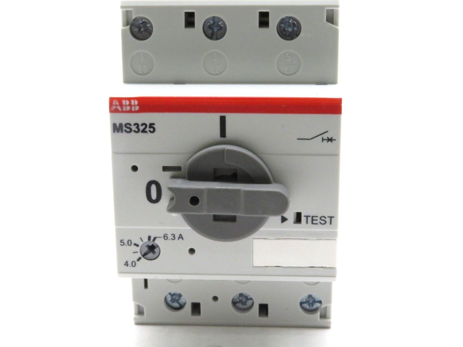 NEW ABB MS325-6.3 MANUAL MOTOR STARTER MS32563 - SB Industrial Supply, Inc.