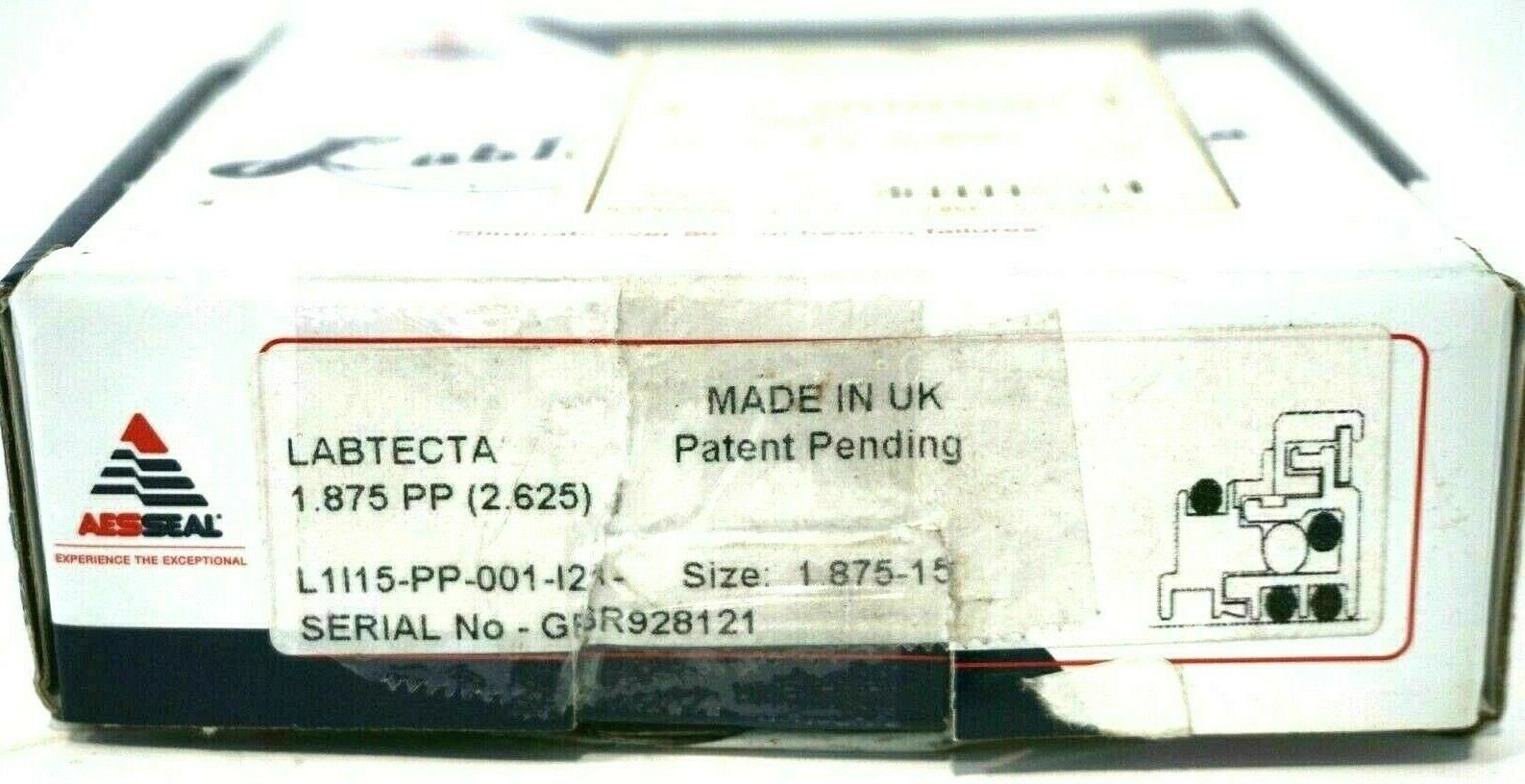 NEW AES SEAL LABTECTA L1/15-PP-001-121 SEAL SIZE 1.875-15 L115PP001121 ...