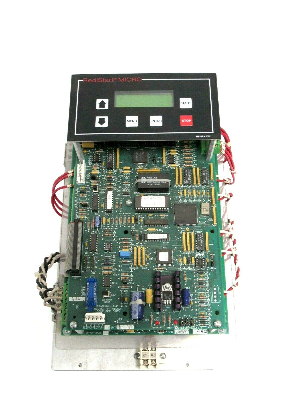 NEW BENSHAW RSM6-10-240-C-RWS REDISTART MICRO 10HP 240V 28A ...