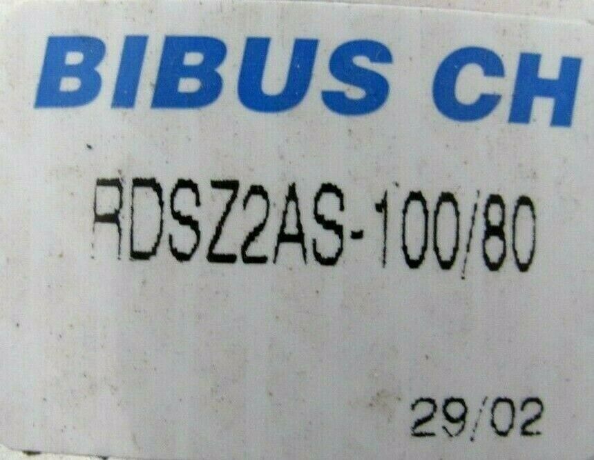 NEW BIBUS CH RDSZ2AS-100/80 CYLINDER RDSZ2AS10080 - SB Industrial ...