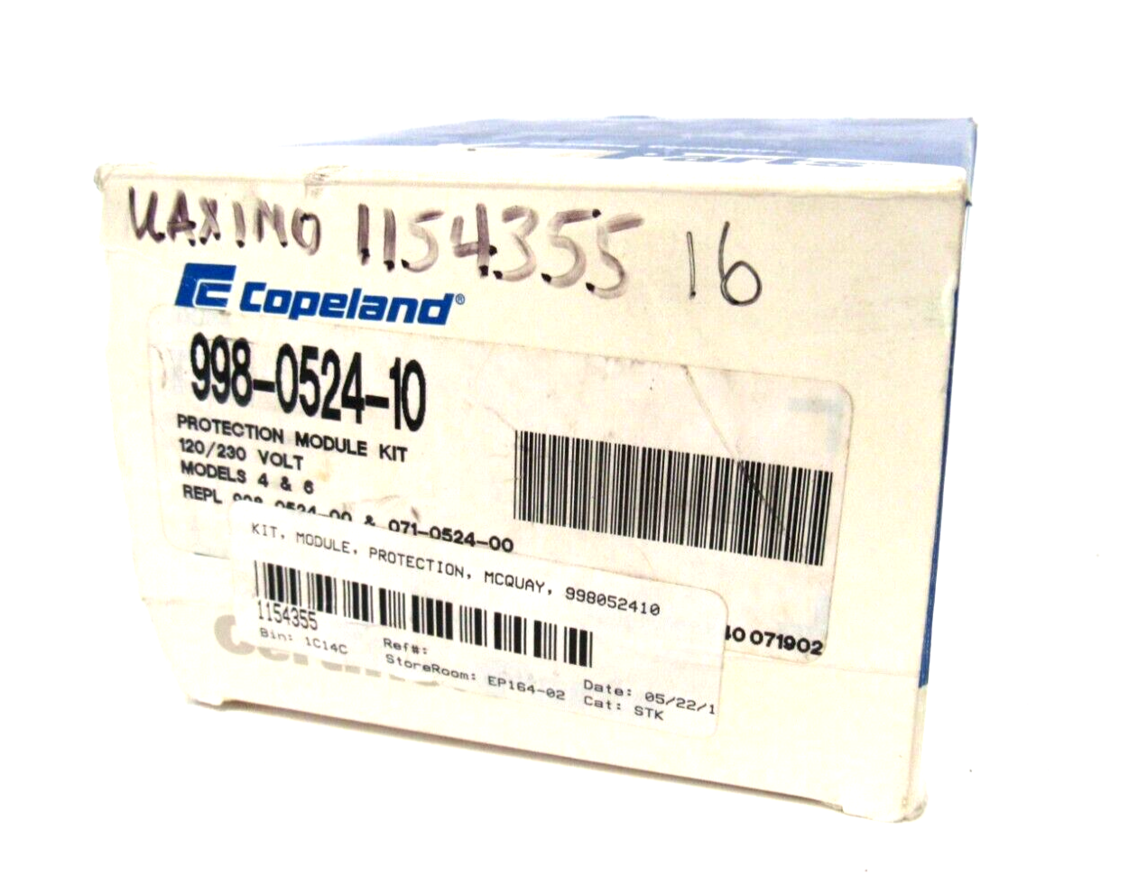 NEW COPELAND 998-0524-10 PROTECTION MODULE KIT 998052410 - SB ...