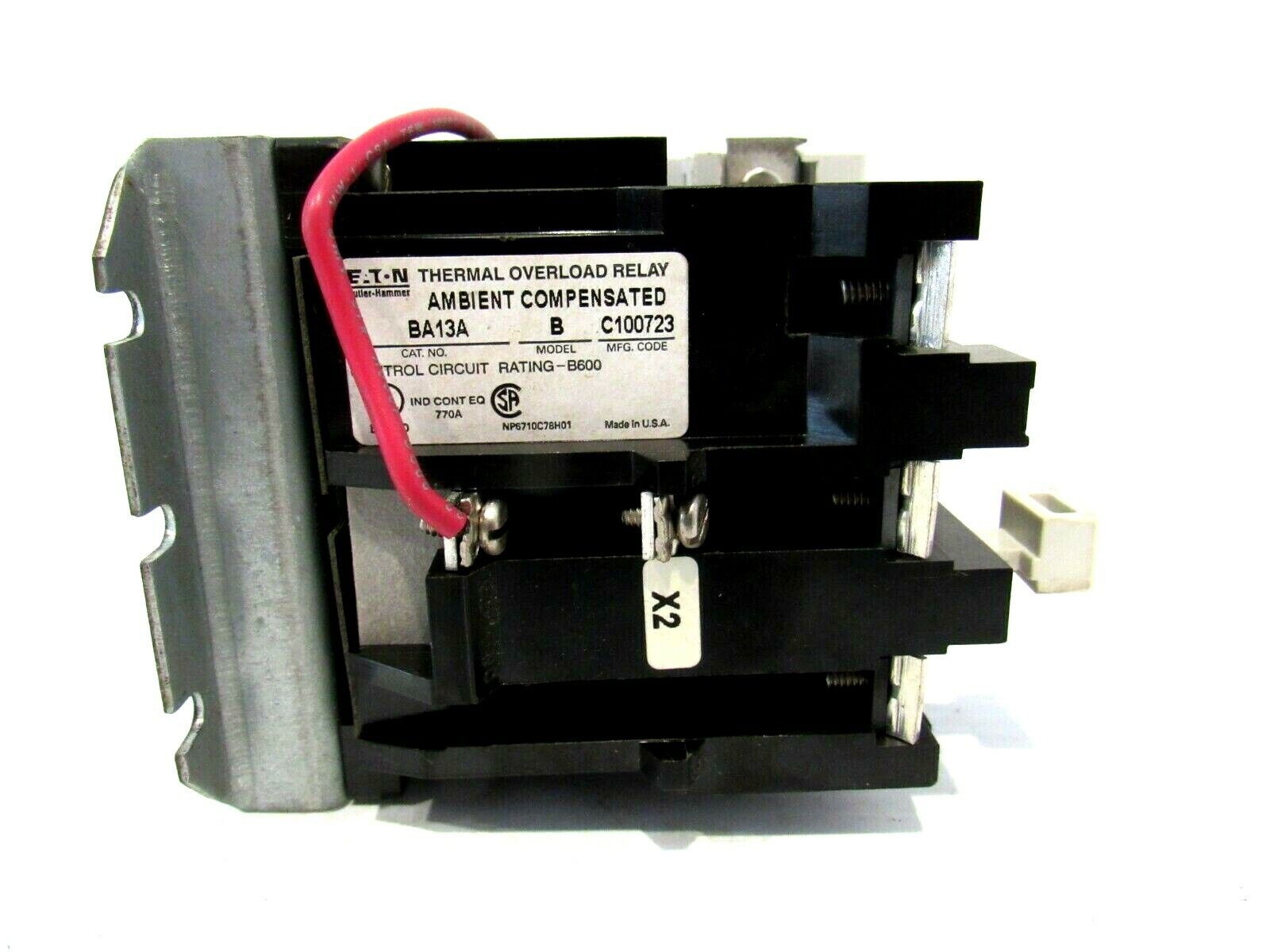 NEW CUTLER HAMMER A200M1CAC MOTOR CONTROL 6710C49G05 - SB Industrial ...
