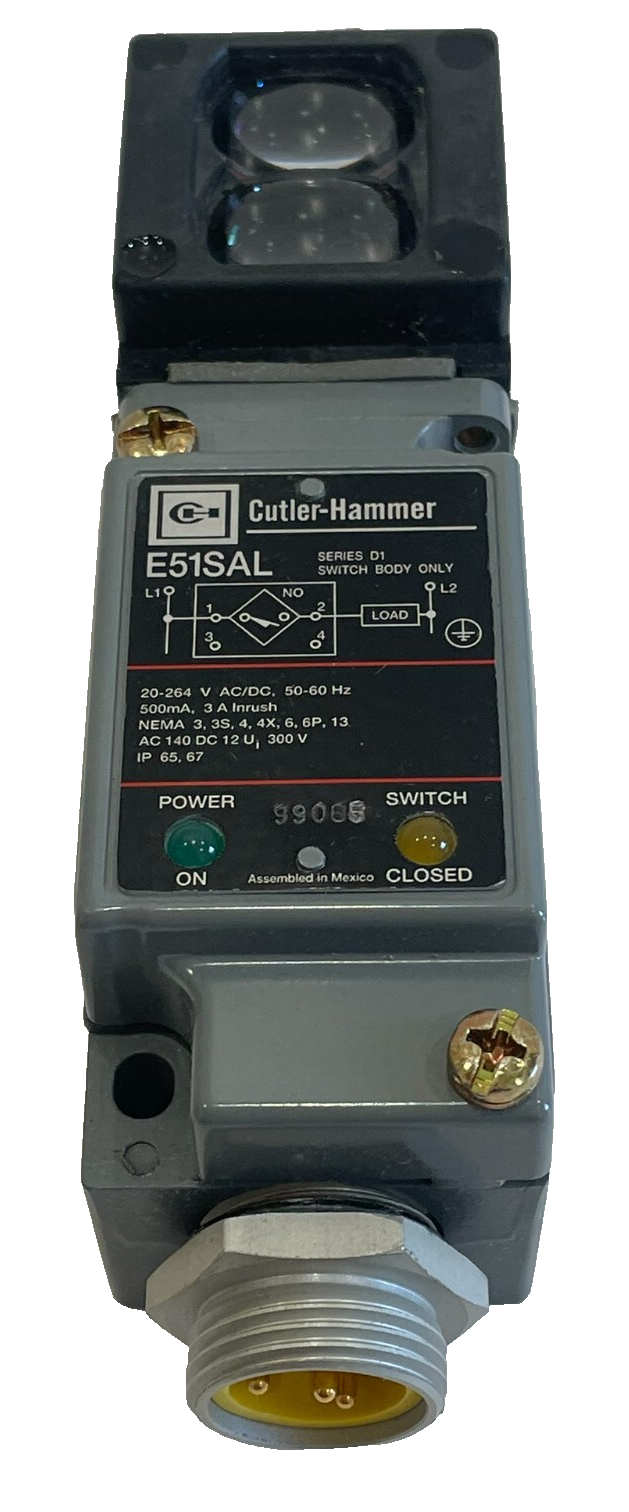 NEW CUTLER HAMMER E51SAL PROXIMITY SWITHCH E51BLP1P3, E51RAP3 ,E51DP1 ...