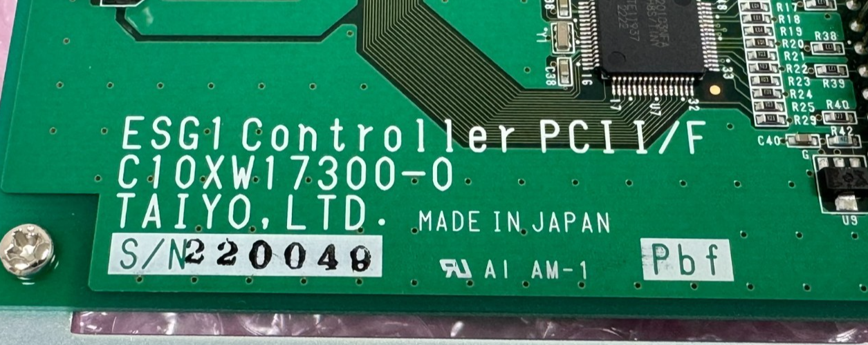 NEW DENSO WAVE INC. 410010-5880 ESG1 CONTROLLER PCI I/F C10XW17300-0 ...